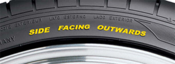 Proper Mounting of Directional and Asymmetrical Tires | Goodyear Tires